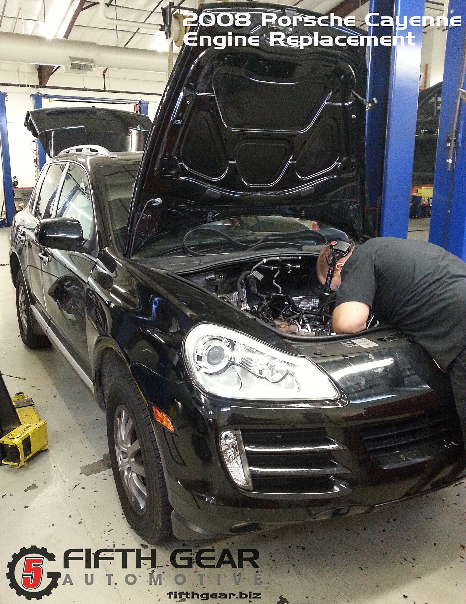 Porsche Cayenne Engine Swap