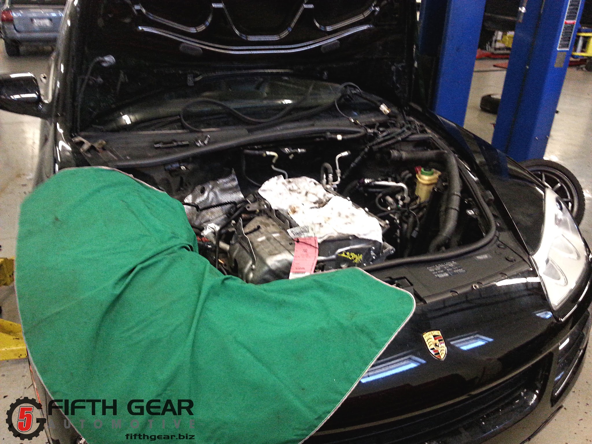 Porsche Cayenne Engine Swap