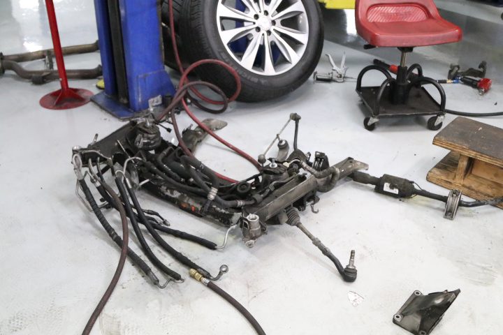 How do I fix a rusty exhaust system?